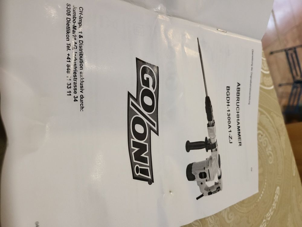 abbruchammer bgdh-1300a 1zj SDS Max ganz Neu (Neu und originalverpackt ...