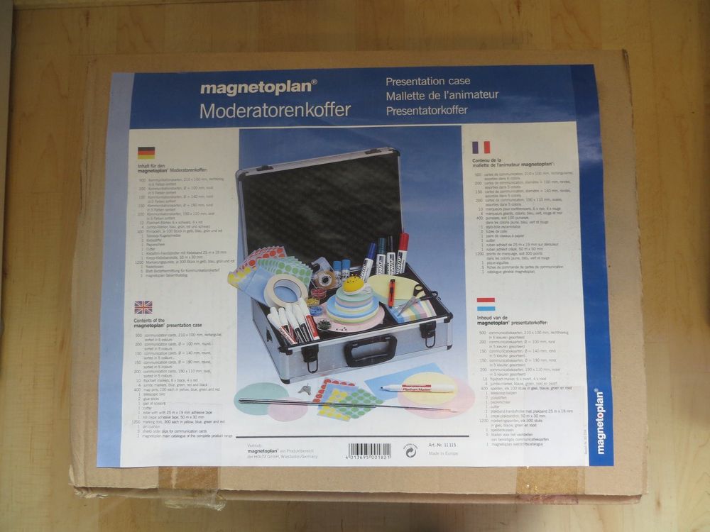 Moderationskoffer, inkl. Zubehör (Gebraucht) in Embrach für CHF 32 ...