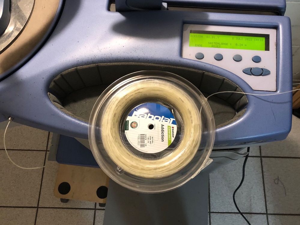 Bespannungsmaschine Babolat Sensor Expert mit autom. Zangen (Gebraucht) in Ebmatingen für CHF ...