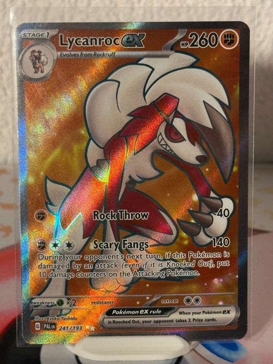 Lycanroc ex PAL 241 IR Pokemon | Kaufen auf Ricardo