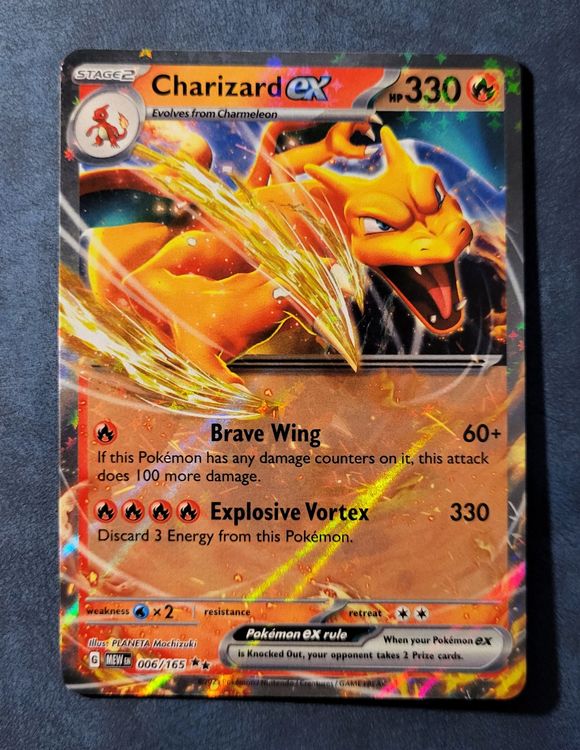 Pokémon 151 - Charizard ex 006/165 | Kaufen auf Ricardo