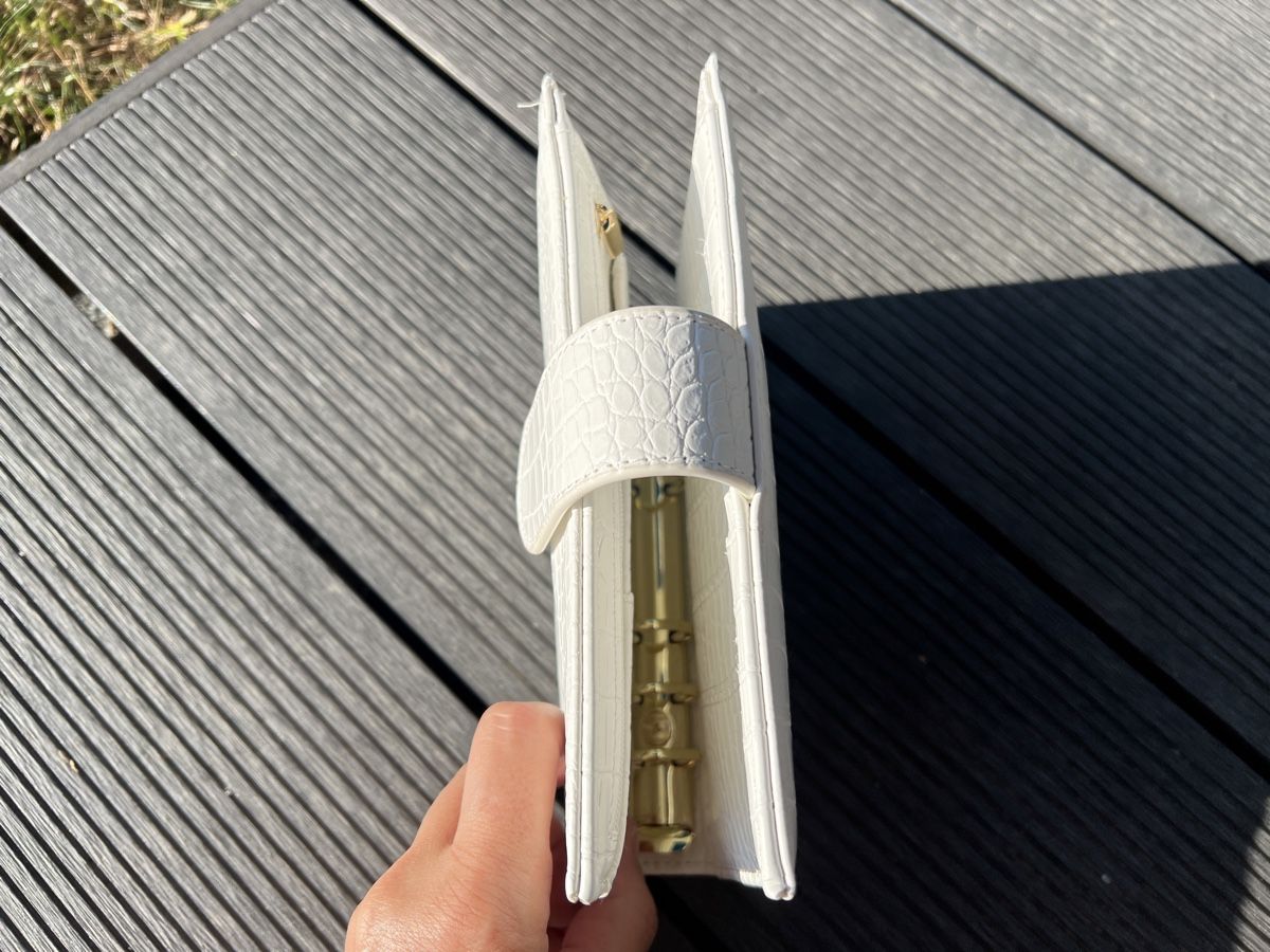 Wunderschöner Filofax, Ringplanner, vegan, weiss, Personal (Neu (gemäss ...