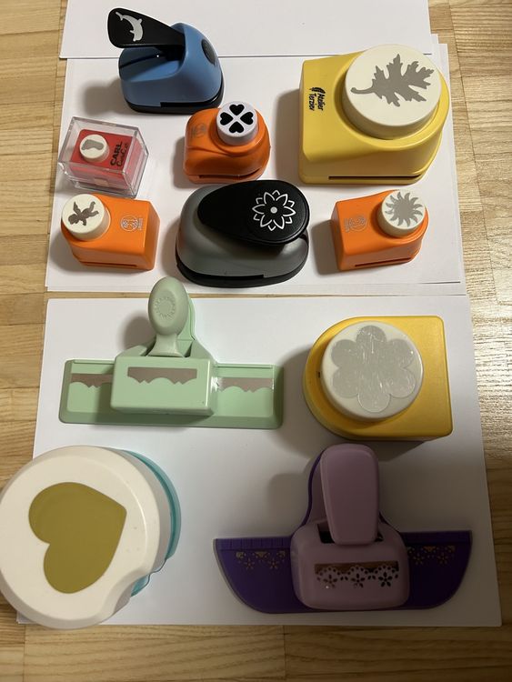 11 Stk. Motivlocher, Stanzer, Papier, Basteln (Gebraucht) in Regensdorf ...