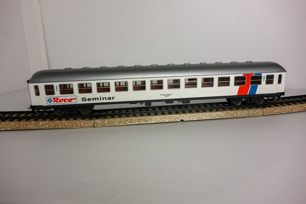 Roco DB Seminarwagen 2.Klasse "Roco wünscht Gute Fahrt" | Kaufen auf ...