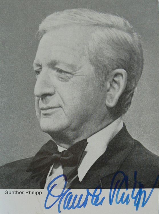 Gunther Philipp (1918-2003) Schauspieler - Autogramm (Gebraucht) in für CHF 9 – mit Lieferung ...