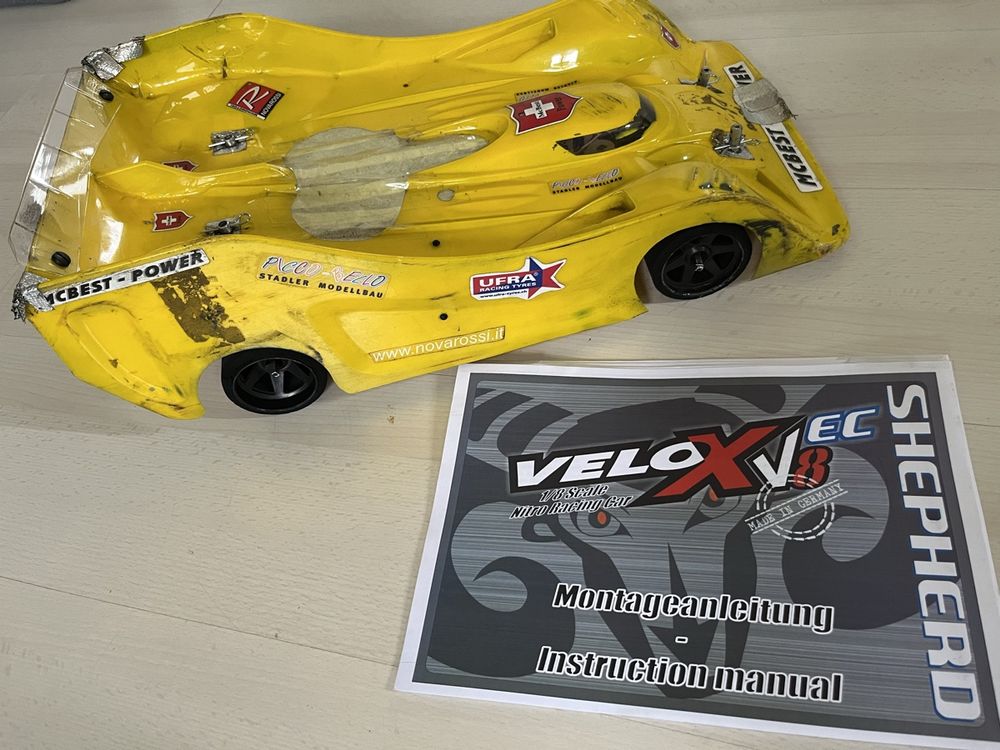 Shepherd Velox V8 1/8 RC Onroad Car Elektroumbau | Kaufen auf Ricardo