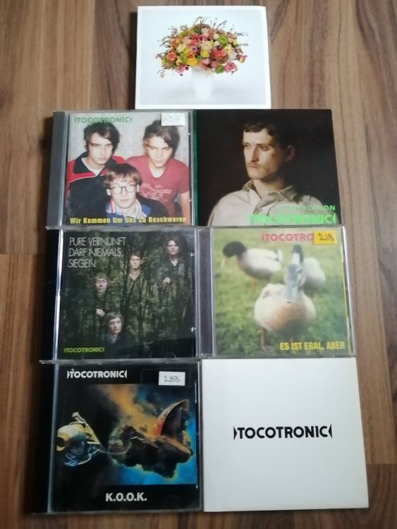 Tocotronic 7x CD Sammlung (Gebraucht) in Ermatingen für CHF 6 – mit Lieferung auf Ricardo kaufen