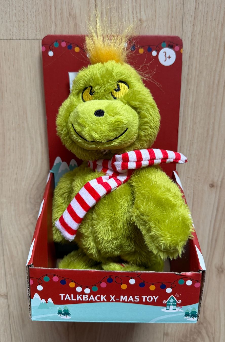 Fabrikneu: Talkback X-Mas Toy - The Grinch / Der Grinch (Neu und ...