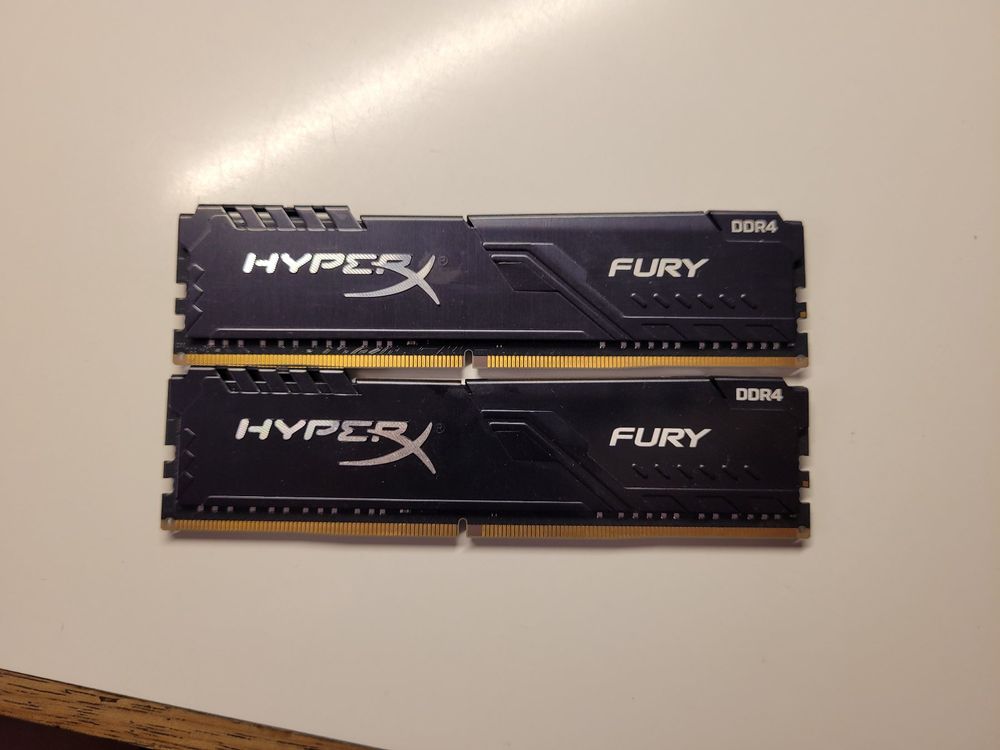 Kingston Hyperx Fury 16GB (2x8) DDR4 Ram 3200MHZ (Gebraucht) in ...