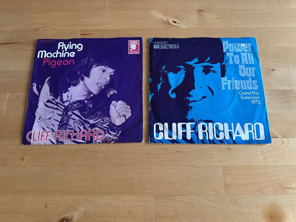 CLIFF RICHARD tolle Singles Top Kult Hit 70's Charts (Gebraucht) in ...