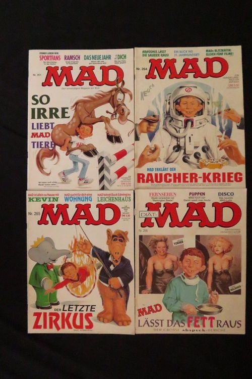 MAD MAGAZINE 261 264 265 266 (Gebraucht) in Rüti ZH für CHF 7 – mit ...