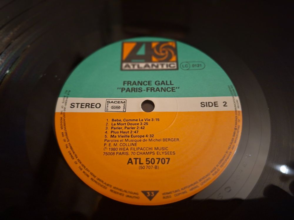 Pop Rock LP - France Gall - Il Jouait du Piano Debout - EX (D'occasion ...