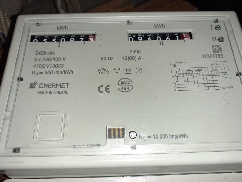 ENERMET stromzähler E420 nts (Gebraucht) in Zihlschlacht für CHF 10 ...