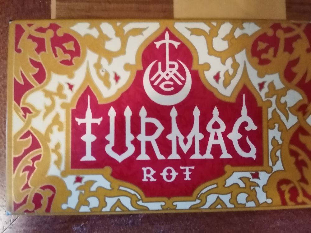 Antike Blechdose Turmac Rot 25 er (Gebraucht) in Zürich für CHF 49 ...