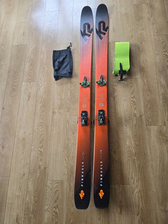 K2 Pinnacle 105 Freeride Tourenski, 184cm, mit Fellen (Gebraucht) in ...