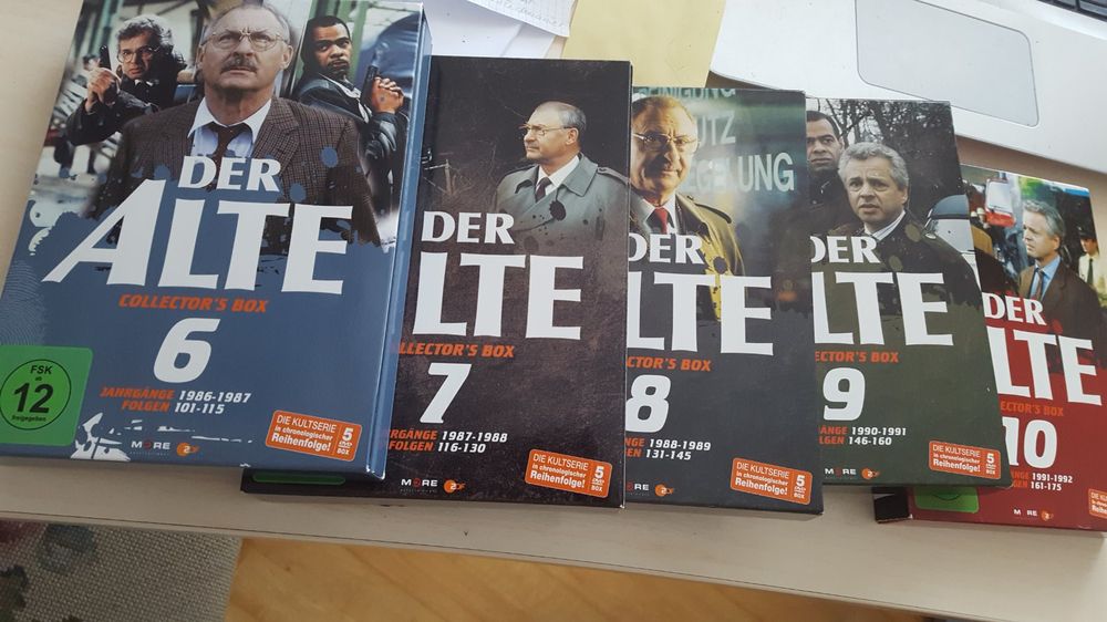 TV-Serie Der Alte, Box 6-10, 25 DVDs (Gebraucht) in Einsiedeln für CHF ...