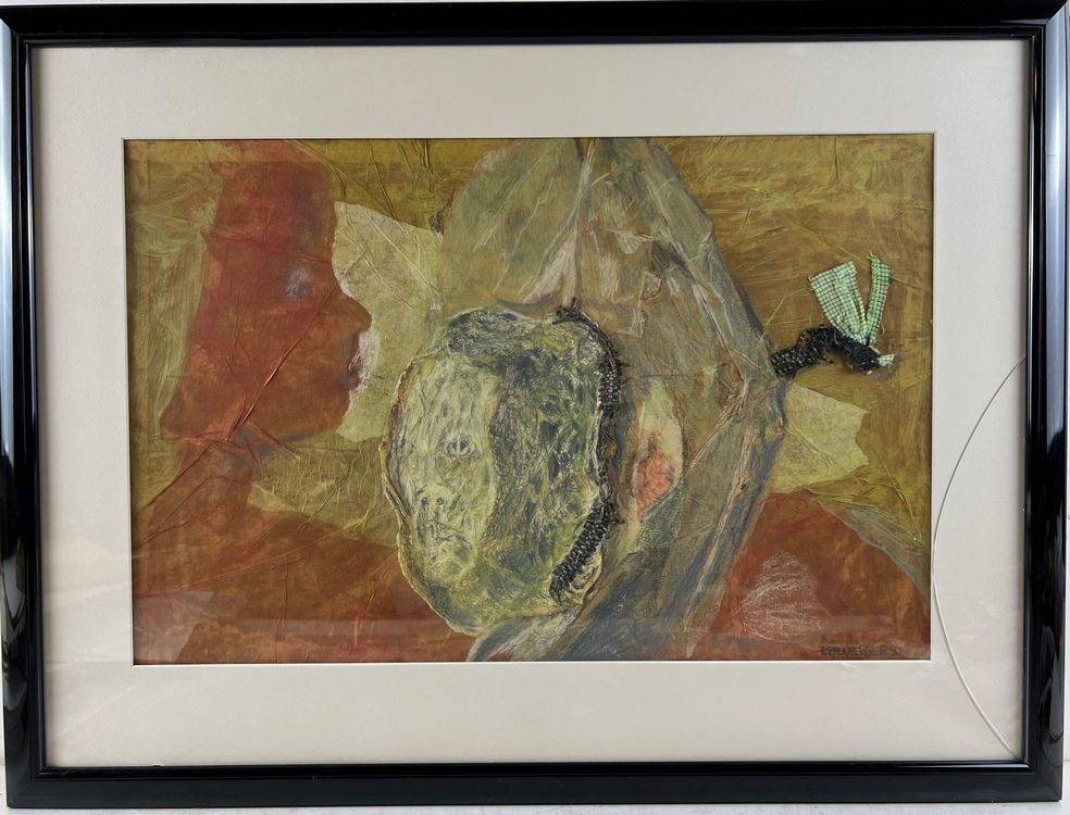 Grosser Collage Mischtechnik Signiert (Gebraucht) in Neuhausen am Rheinfall für CHF 10 – nur ...