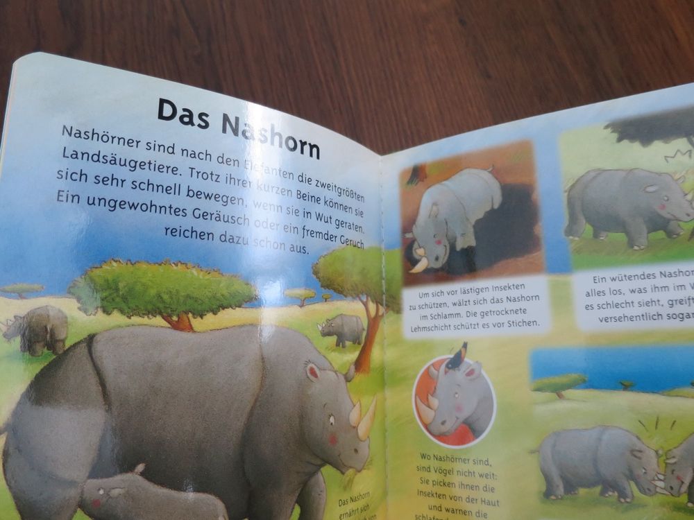 Buch Kinderbuch lesen Kind Tiere aus Afrika Suchbild | Kaufen auf Ricardo
