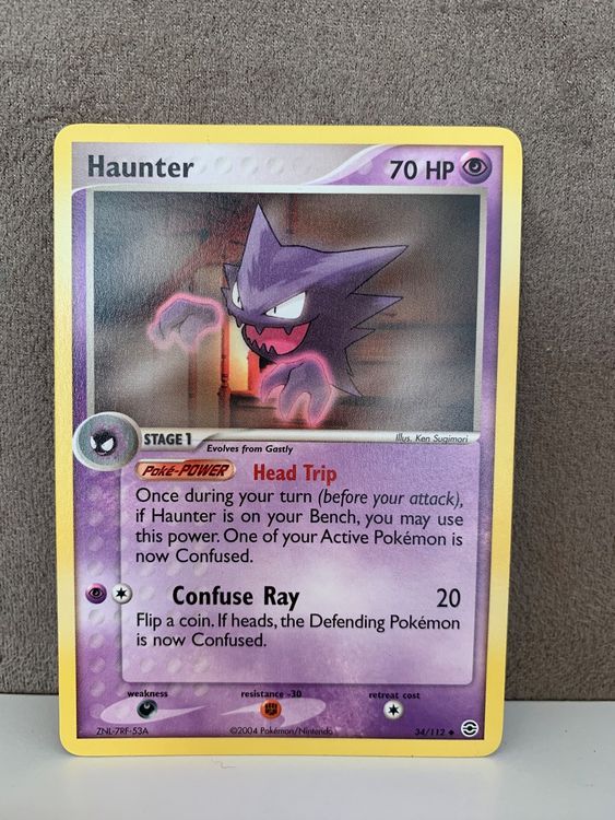 Pokemon Haunter EX FireRed & LeafGreen ENG 34/112 | Kaufen auf Ricardo