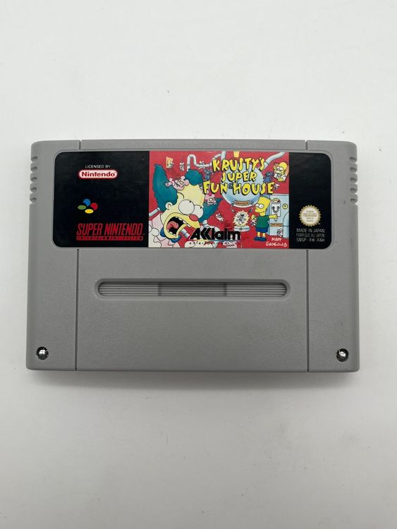 Krustys super fun house SNES Nintendo Pal Original (Gebraucht) in St ...