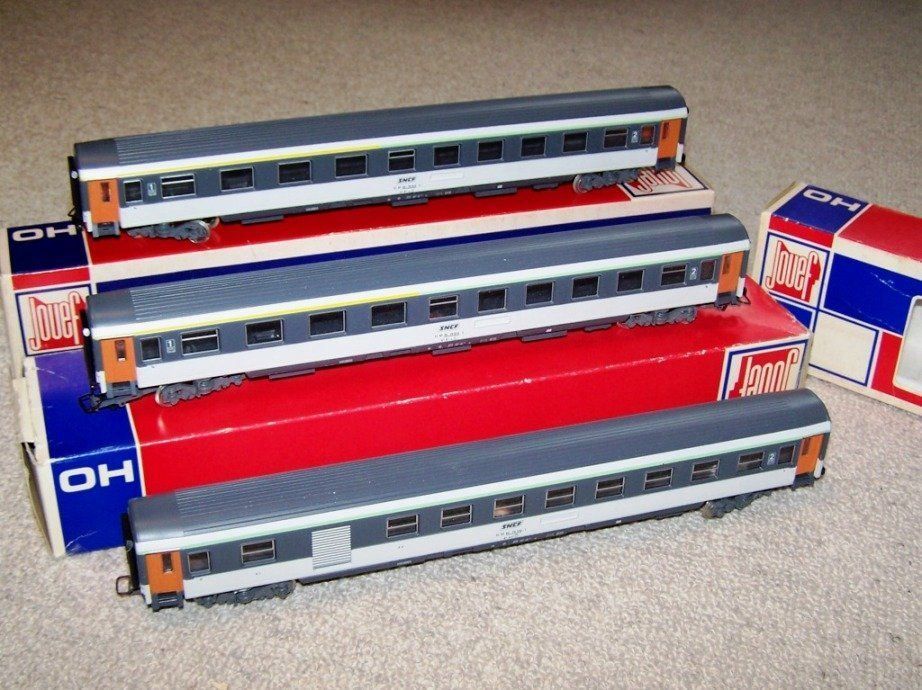 Jouef H0 5362 / 5363: 3 x Corail - Wagen der SNCF in 1:87 (Neu (gemäss ...