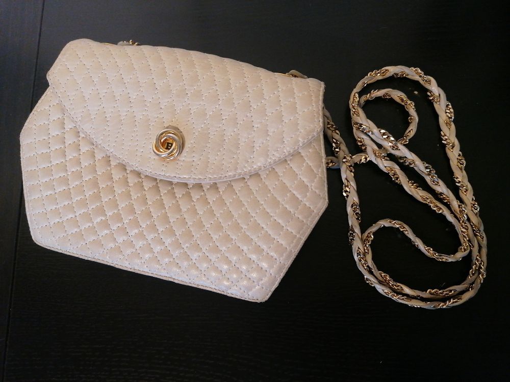 Elegante Bally Handtasche, echtes Leder, beige (Gebraucht) in ...