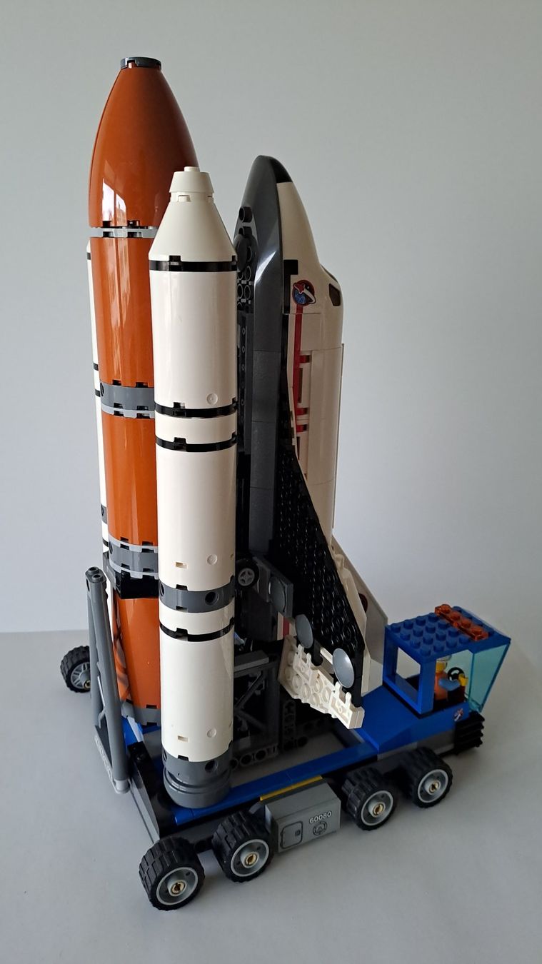 LEGO 60080 Spaceport Weltraumbahnhof Rakete Top Zustand kpl (Gebraucht ...