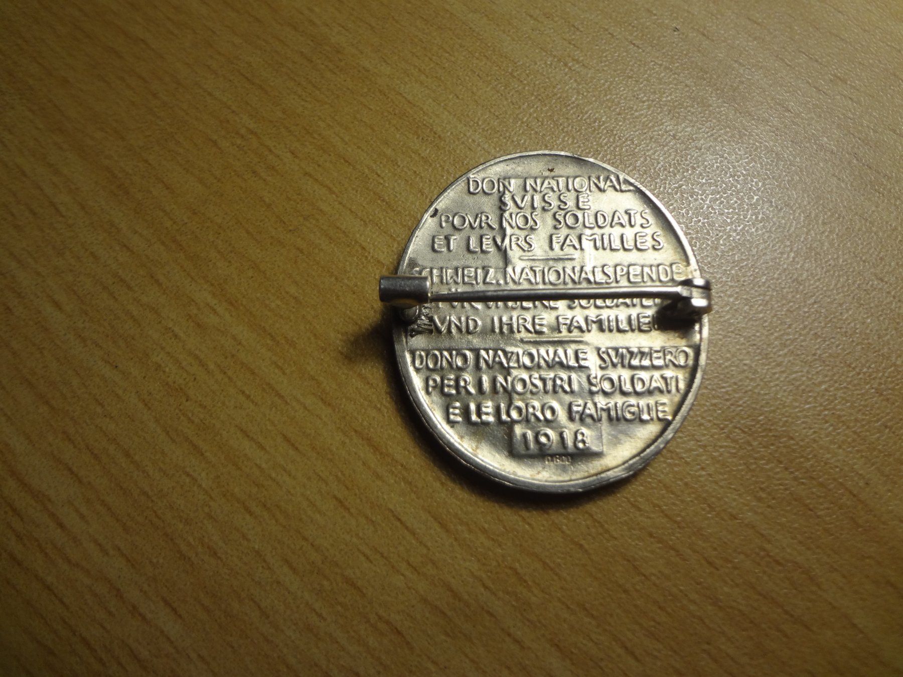 DON NATIONAL SUISSE 1918 ARGENT/SILBER 800 (Gebraucht) in la heutte für ...