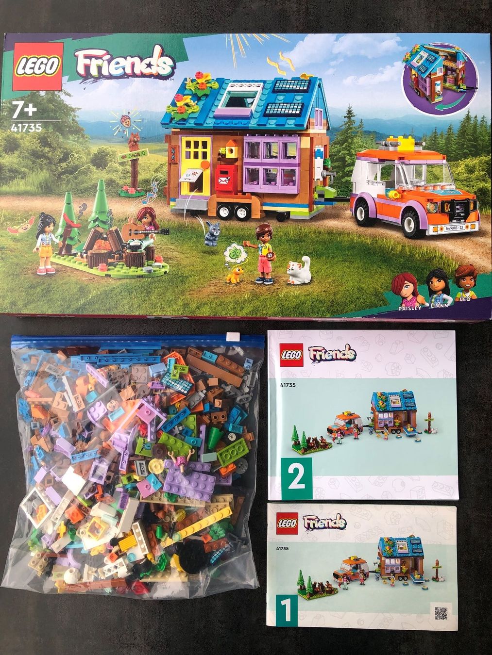 Lego Friends - 41735 Mobiles Haus, komplett und wie neu (Gebraucht) in ...