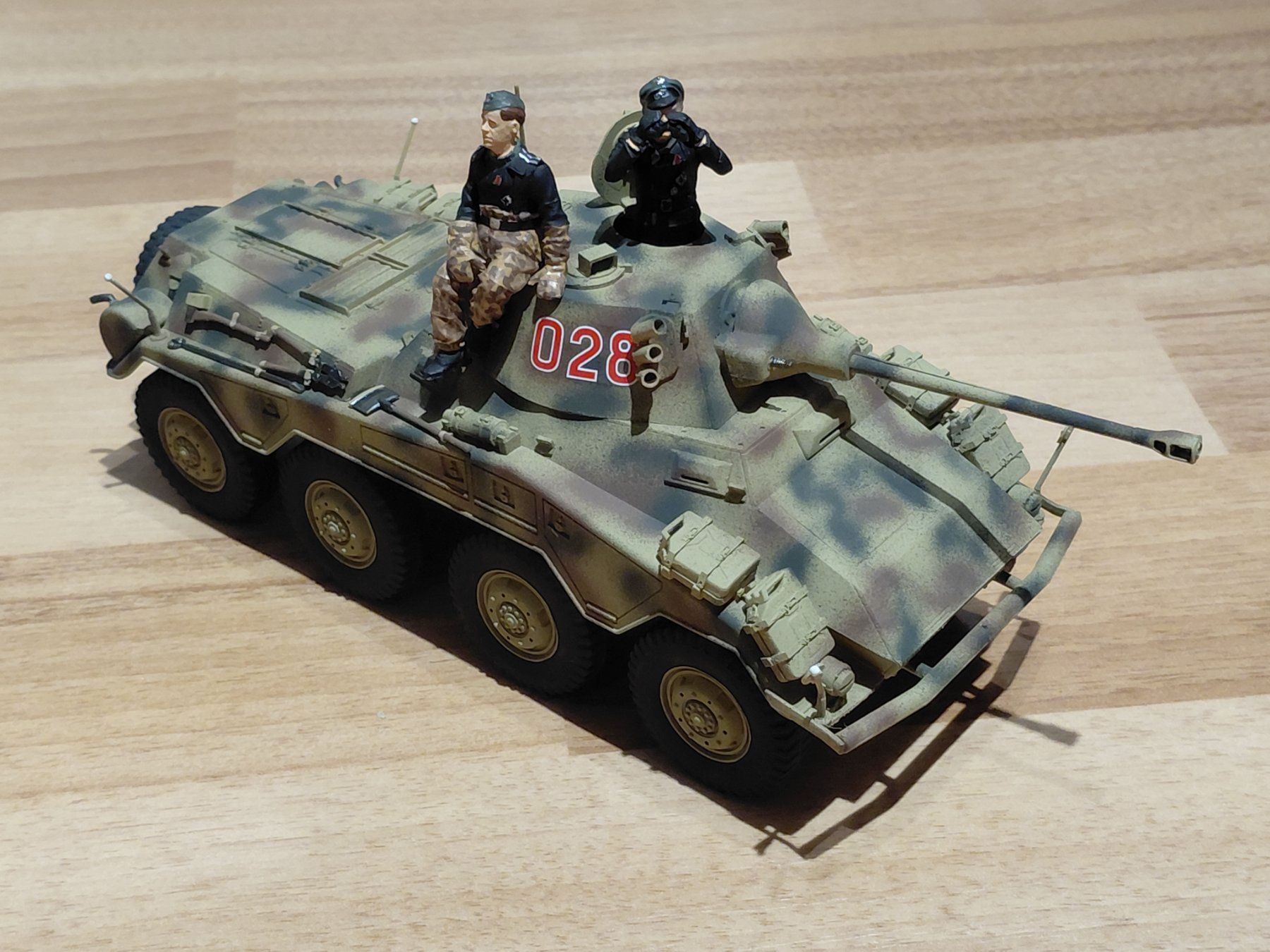 Modellpanzer Sd.Kfz. 234/2 Puma, WK II, 1:35, Top Zustand (Gebraucht ...