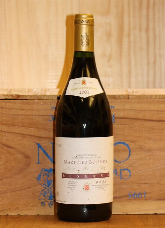 1 Fl. Martinez Bujanda Reserva 2001 (Neu (gemäss Beschreibung)) in Chur ...