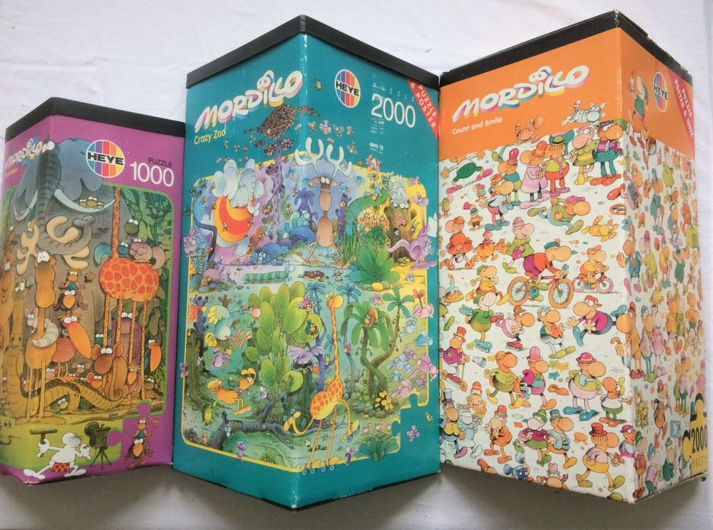 3x MORDILLO - PUZZLES | Kaufen auf Ricardo