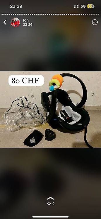Maxicosi und Liegeschale von Stokke (Gebraucht) in Kreuzlingen für CHF ...