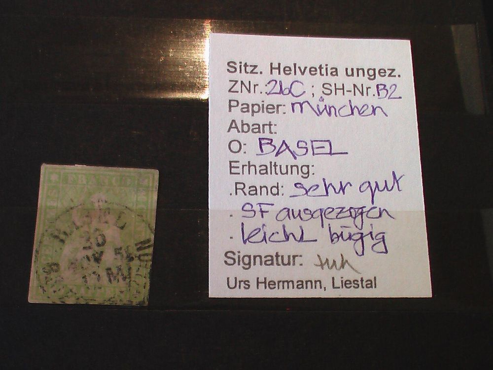 Nr. 13 Strubel 26C o SBK 140 gepr. (Gebraucht) in Uetendorf für CHF 4 – mit Lieferung auf ...