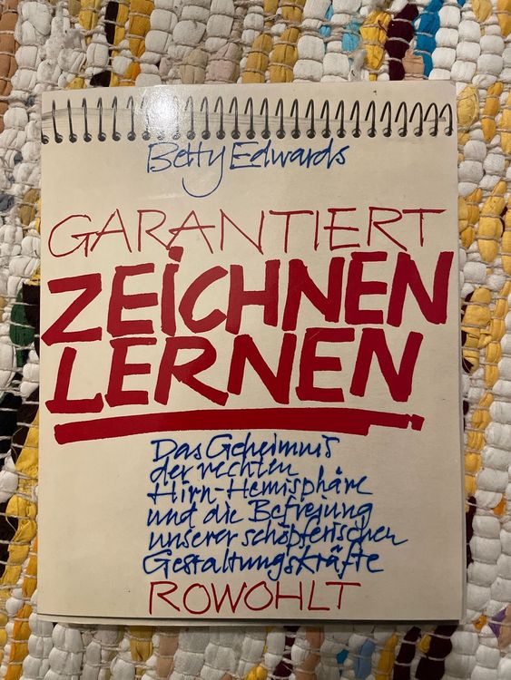 BETTY EDWARDS Garantiert Zeichnen Lernen! (3. Auflage 1982) (Gebraucht ...