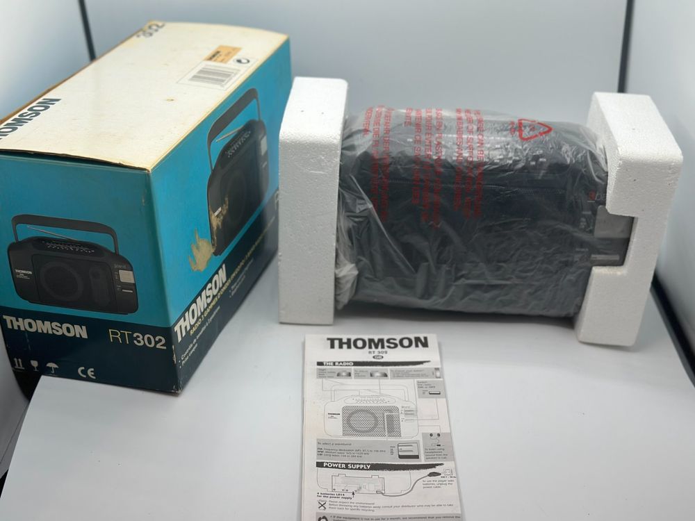 RADIO vintage 1998 ! Thomson RT 302 +Test OK! FM/Transistor (D'occasion ...