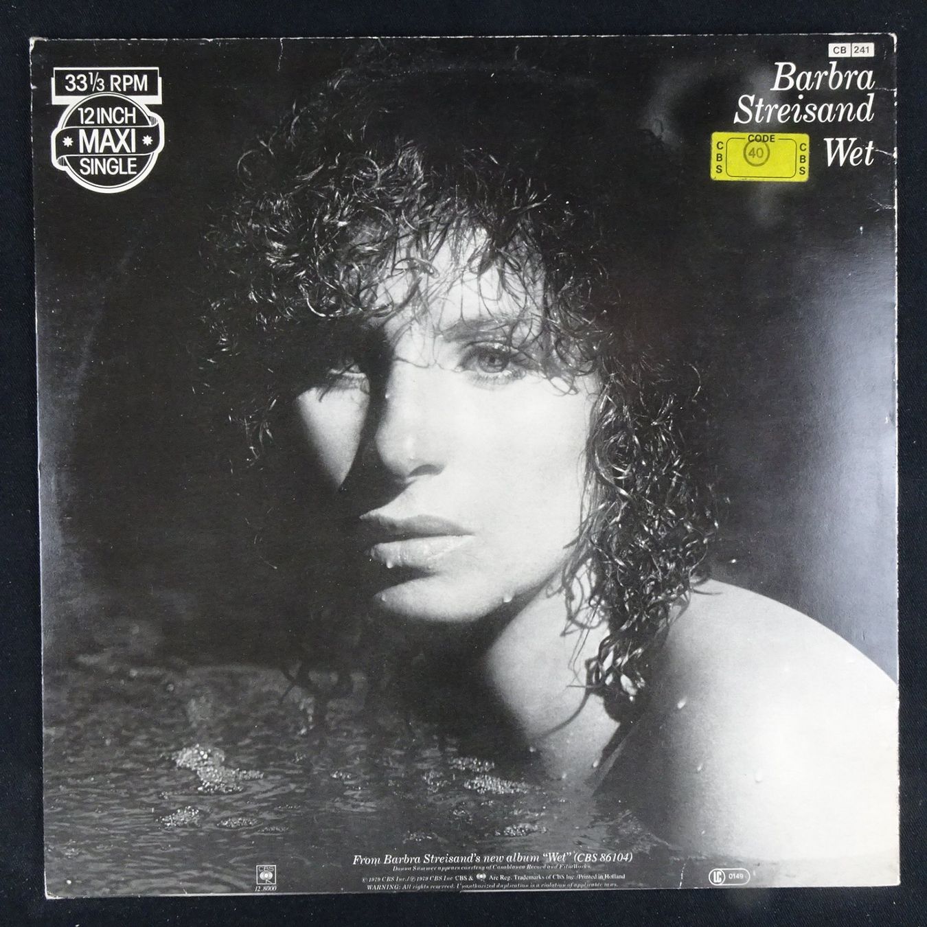 Donna Summer/Barbra Streisand - No More Tears 12" Vinyl Maxi (Gebraucht ...