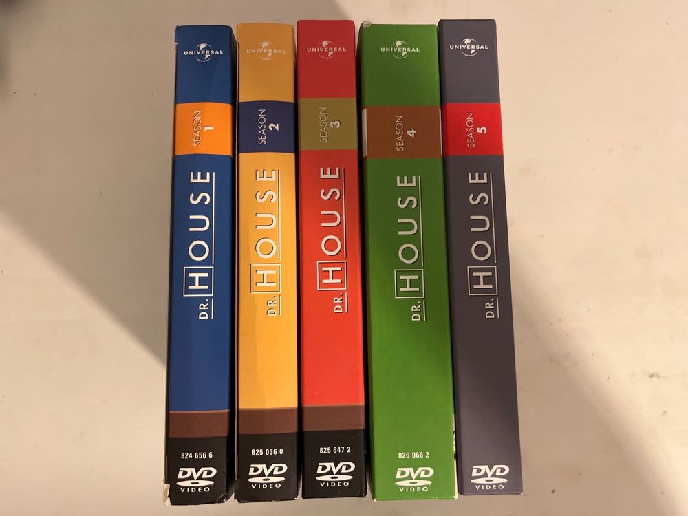 Dr. House, Season 1-5 DVD 📀 (Neu (gemäss Beschreibung)) in Sierre für ...