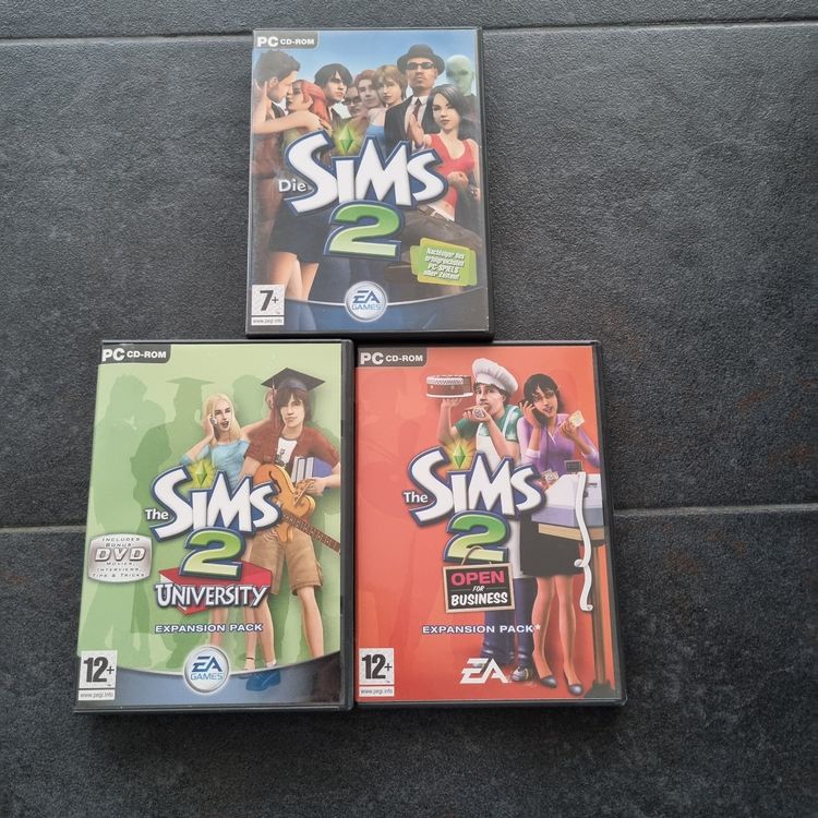 Game PC, Sims 2, University, Open for Business (Gebraucht) in für CHF 3 ...