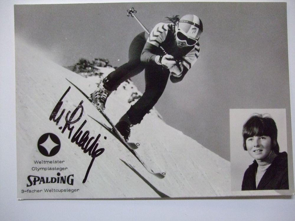 MARIA-THERES NADIG (CH) SKISTAR HANDSIGNIERT TOP AK | Kaufen auf Ricardo