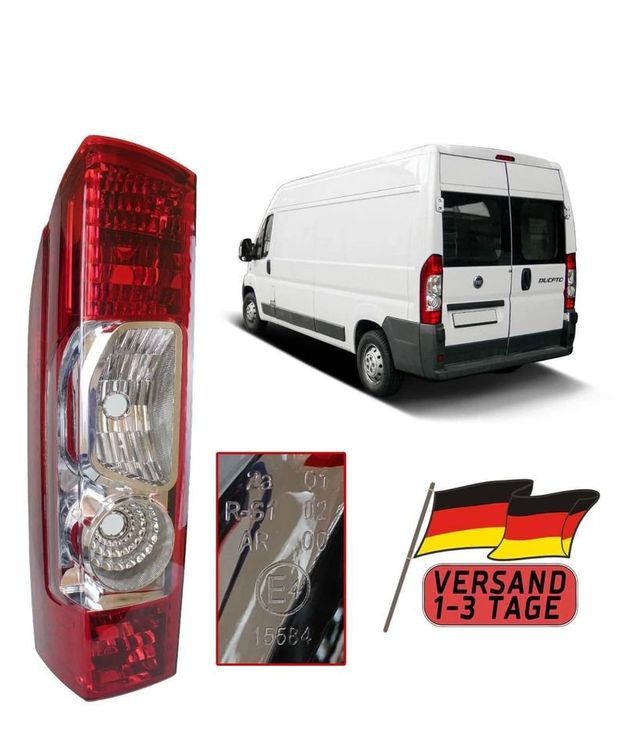Für Ducato Peugeot Boxer Citroen Jumper Rücklicht Rückleucht (Neu und ...
