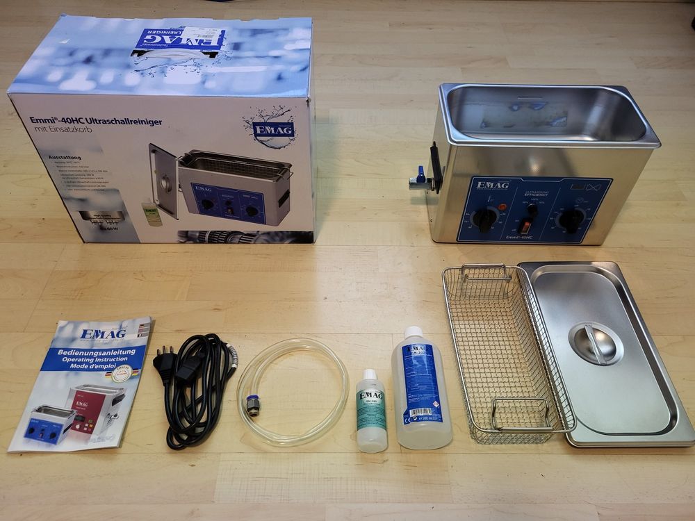 EMAG EMMI 40HC Ultraschallreiniger | Kaufen auf Ricardo