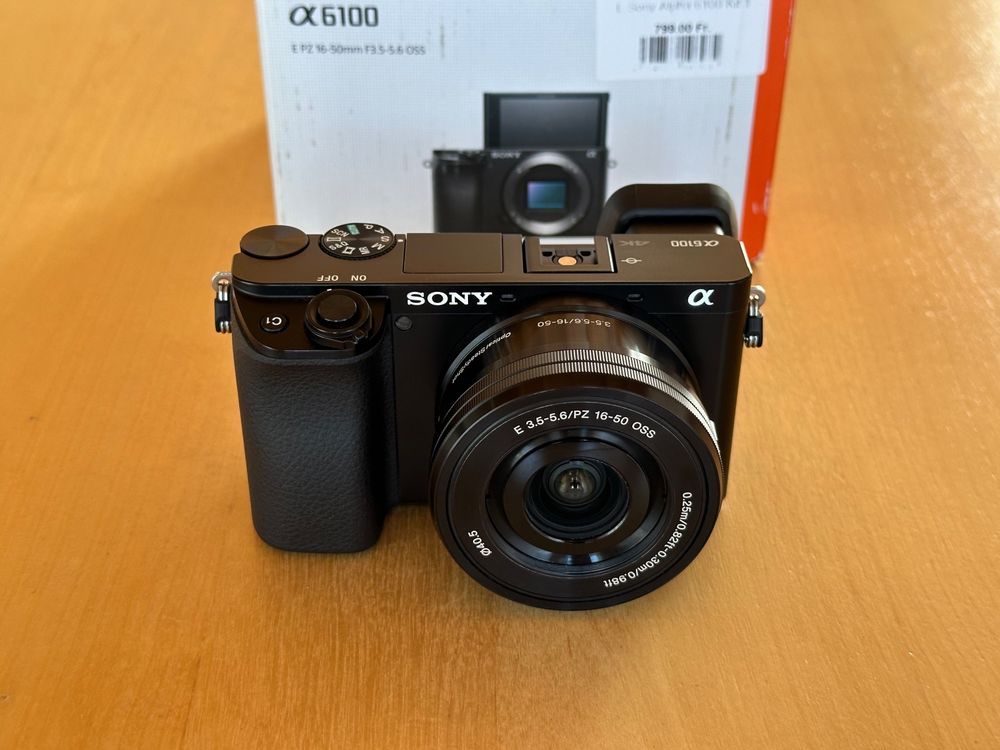 Sony a6100 kit 16-50mm (Neu (gemäss Beschreibung)) in Montmollin für ...