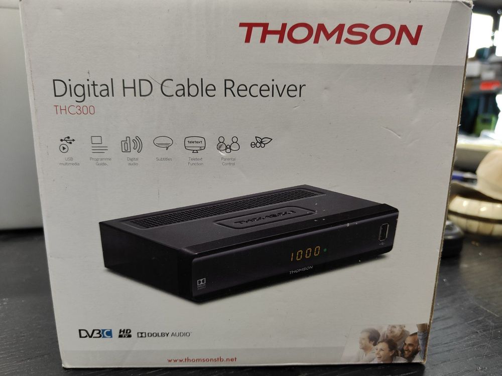 Thomson Digital HD Kabel Receiver (E) (Neu und originalverpackt) in für ...