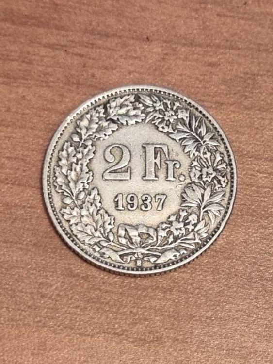 2 FR 1937 - seltenen Jahre (Gebraucht) in Bure für CHF 9.9 – mit Lieferung auf Ricardo kaufen