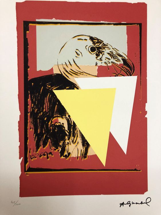 Andy Warhol "Geier", 46/100 | Kaufen auf Ricardo