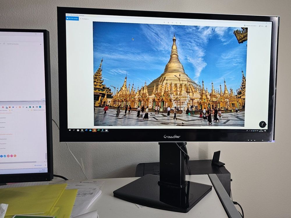 Bildschirm / Display Crossover 27" QHD LED Monitor (Gebraucht) in ...