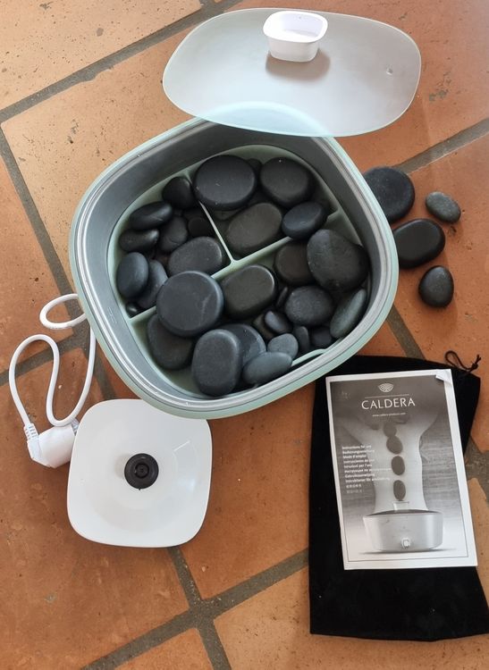 CALDERA Hot Stone Massagegerät Wellness-Set (Gebraucht) in Rüti ZH für ...