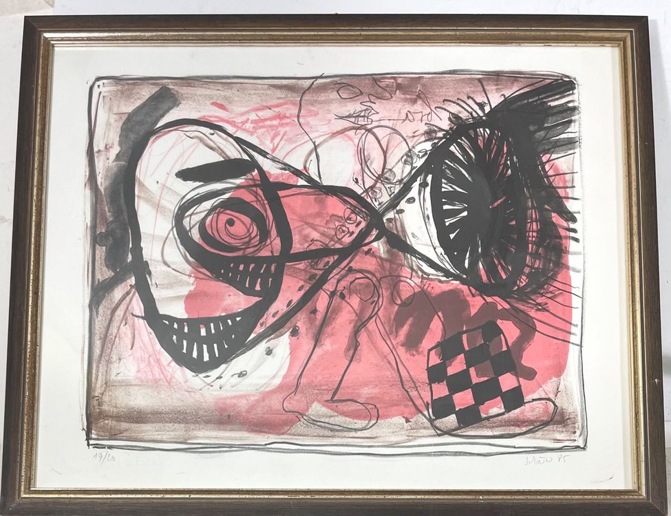 Hans Schärer (1927-1997) Lithographie Handsigniert (Gebraucht) in Root für CHF 159 – mit ...