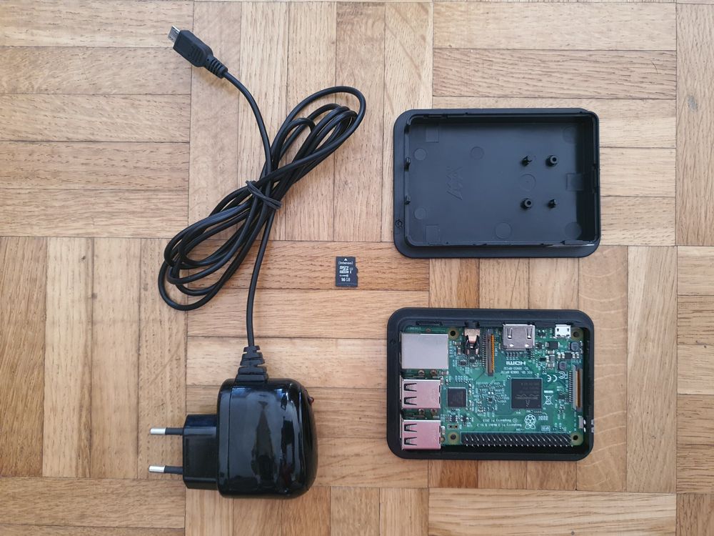Raspberry Pi 3 B Kit mit Gehäuse, Netzteil & 16GB Micro SD | Kaufen auf Ricardo